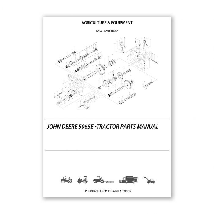 John Deere 5065E Tractor Parts Manual