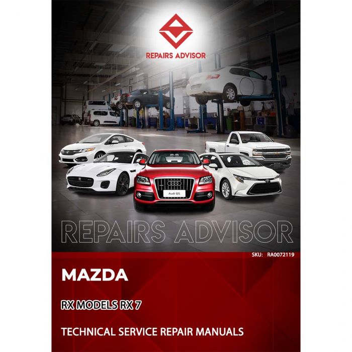 Mazda RX7 RX-7 1992 Repair Service Manual