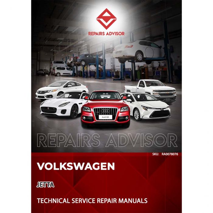Vw Volkswagen Jetta Service Manual Bora Repair 1999-2008