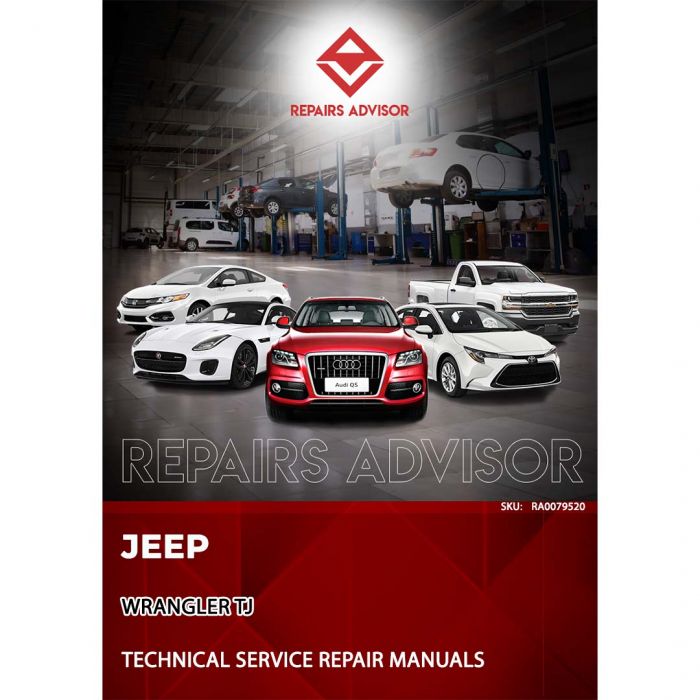 Jeep Wrangler Tj 1998 Factory Maintenance Service Manual