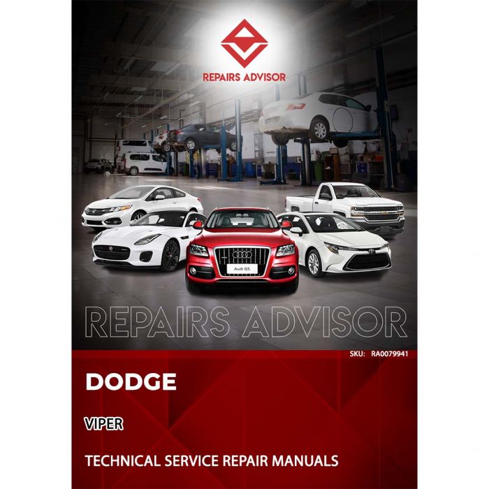 2012 Dodge Viper Service and Repair Manual