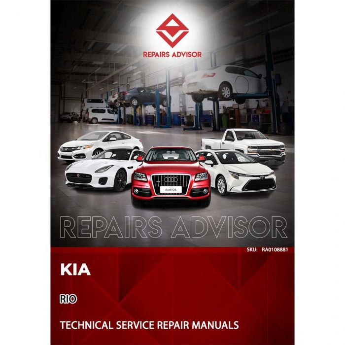 Kia Rio Service & Repair Manual 2006-2008 Now!
