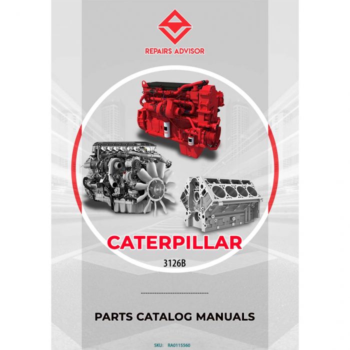 Caterpillar 3126B Engine Machine Serial BMA Parts Catalogue Manual