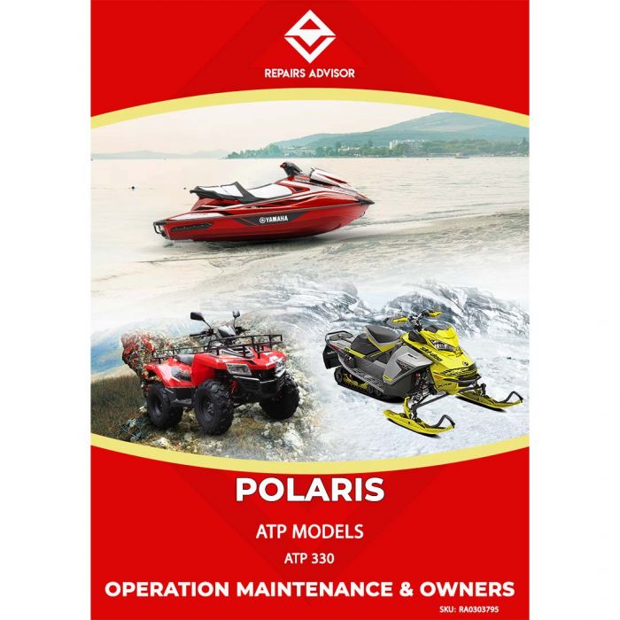 2005 Polaris Atp 330 4X4 Owners Maintenance Manual