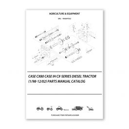 Case Cx80 Case Ih Cx-Series Diesel Tractor Parts Manual Catalog