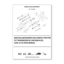 New Holland Boomer 3050 Compact Tractor Cvt Transmission W/ Cab Dublin ...