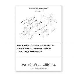 New Holland Fx300 Nh Self Propelled Forage Harvester Yellow Version (1/ ...