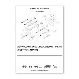 New Holland Td90 Straddle Mount Tractor (1/06-) Parts Manual