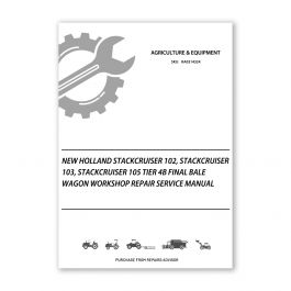 New Holland StackCruiser 102, 103, 105 Tier 4B Final Bale Wagon Repair ...