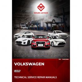 VW Golf Workshop Repair and Service Manual