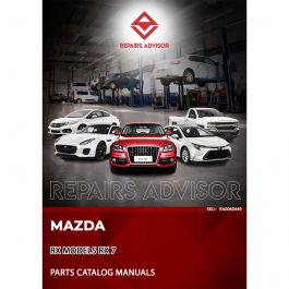 Mazda 1994 94 Rx-7 Rx7 Parts Catalog Exploded Views