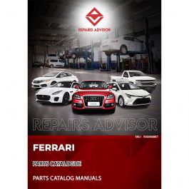 Ferrari 360 Modena Parts Manual With Exploded Views