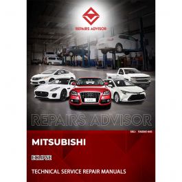 Mitsubishi Eclipse Spyder Service Repair Manual 2007-2012