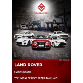 L322 Range Rover Workshop Service Repair Overhaul Manual System