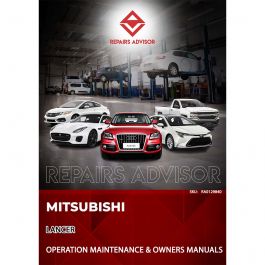 Mitsubishi Lancer Owners Manual Evolution