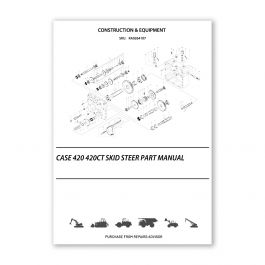 CASE 420 420CT SKID STEER Part Manual
