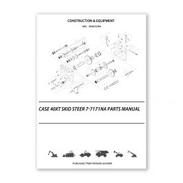 Case 40XT SKID STEER 7-7171na Parts Manual