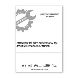 Caterpillar 508 Wheel Skidder Serial 9NC Repair Service Workshop Manual