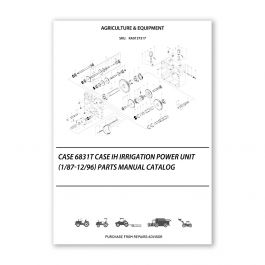 Case 6831T Parts Manual Catalog | Case Ih Irrigation Power Unit (1/87 ...