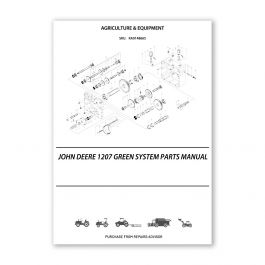 John Deere 1207 Green System Parts Manual