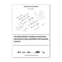 JCB GRAIN SHOVELS 01546000-01559790 9812 4200 Agricultural Equipment ...