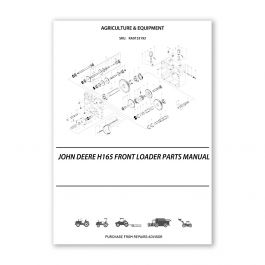 John Deere H165 Front Loader Parts Manual