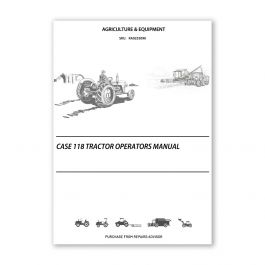 Case 118 Tractor Operators Manual