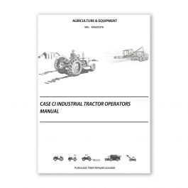 Case CI Industrial Tractor Operators Manual