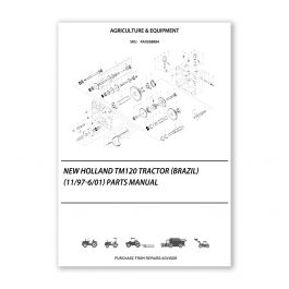 New Holland Tm120 Tractor (Brazil) (11/97-6/01) Parts Manual