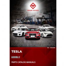 Tesla Model X Service Manual Wiring Diagram Parts Catalog