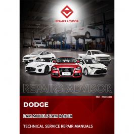 Dodge Ram Raider Workshop Repair Manual 1987-1993 Models Covered