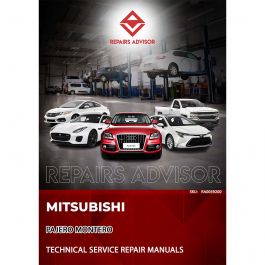 Mitsubishi Pajero 1982-1991 Workshop Service Repair Manual