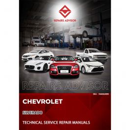 Chevrolet Chevy Silverado Complete Workshop Service Repair Manual 2007-2013