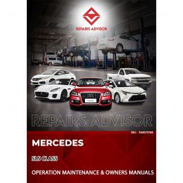 Mercedes Benz 2011 SLS-Class SLS AMG Owners Owner's User Operator Manual