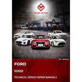 Ford Taurus 2009-2010 Workshop Repair & Service Manual