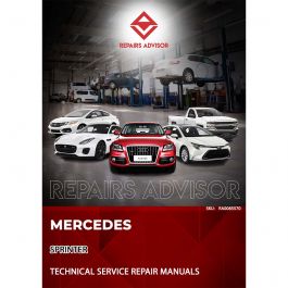 Mercedes Sprinter Van Workshop Service Repair Manual 1995-2006