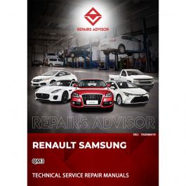 2016 Renault Samsung QM3 Service and Repair Manual