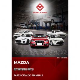 Mazda Mx5 Miata Replacement Parts Manual 1997-1998
