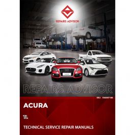 2011 Acura TL Repair Manual Software