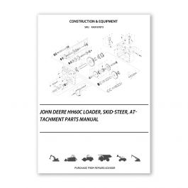 John Deere Hh60C Loader, Skid-Steer & Attachment Parts Manual