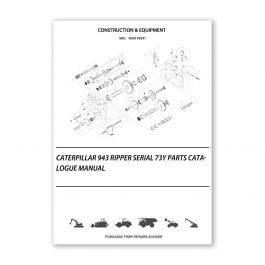 Caterpillar 943 Ripper Serial 73Y Parts Catalogue Manual