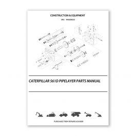 Caterpillar 561D PIPELAYER Parts Manual