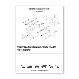Caterpillar 579D KNUCKLEBOOM LOADER Parts Manual