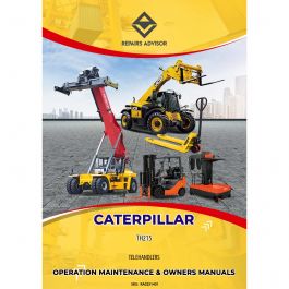 Caterpillar TH215 TELEHANDLER Operation Maintenance Manual