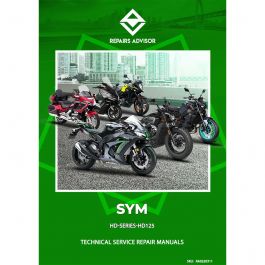 Sym HD125 200 Shop Manual | Instant