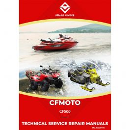 Cfmoto Cf500 Cf500-A Service & Repair Manual