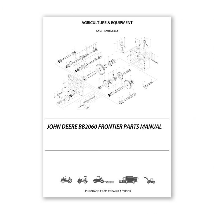 John Deere Bb2060 Frontier Parts Manual