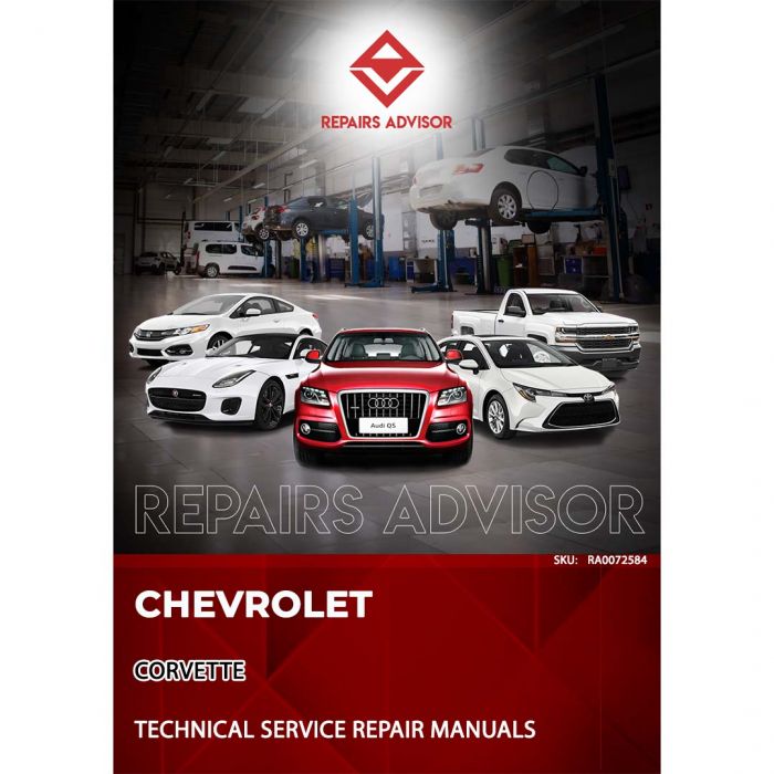 Chevy Chevrolet Corvette V8 C4 Models Complete Workshop Service Repair Manual 1984-1993